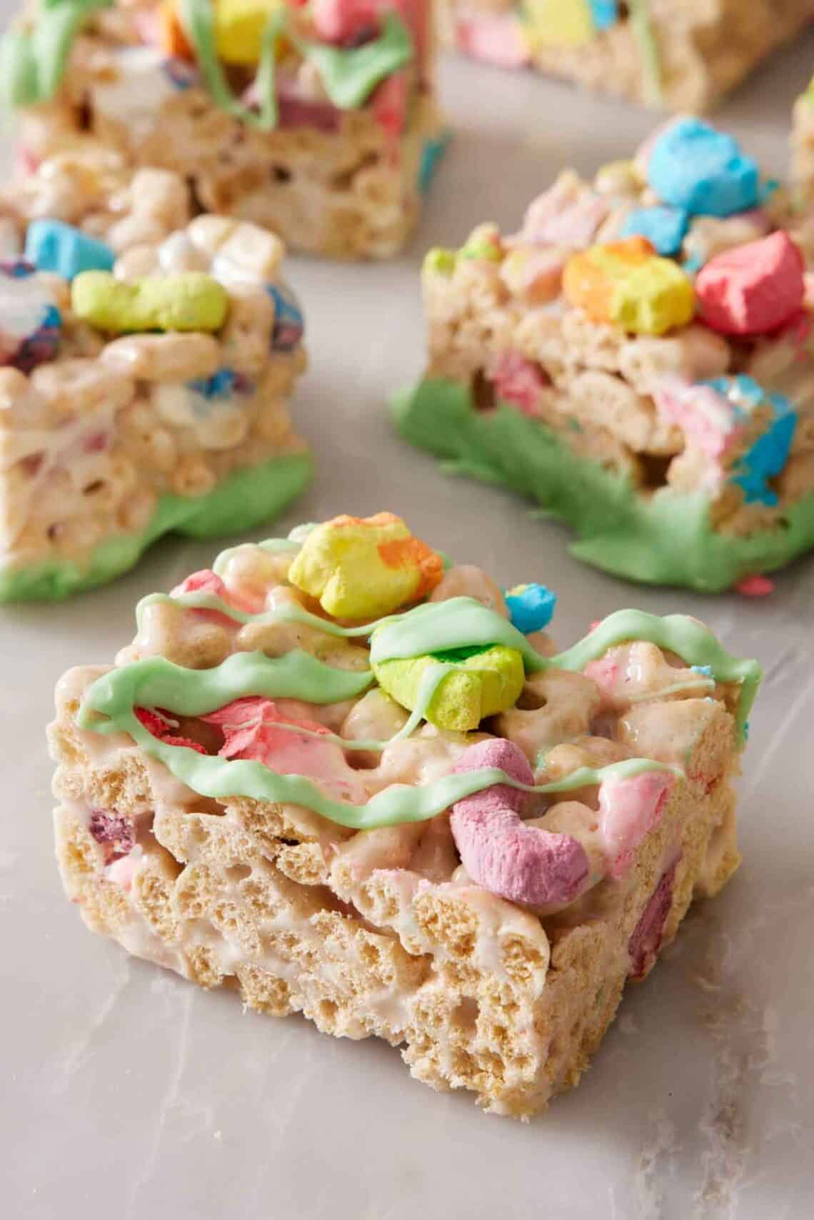 Lucky Charms Treats Recipe - Preppy Kitchen
