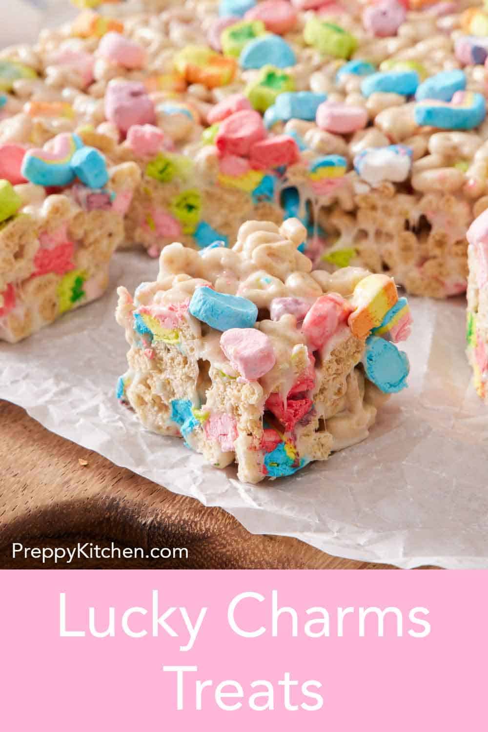 Lucky Charms Treats Recipe - Preppy Kitchen