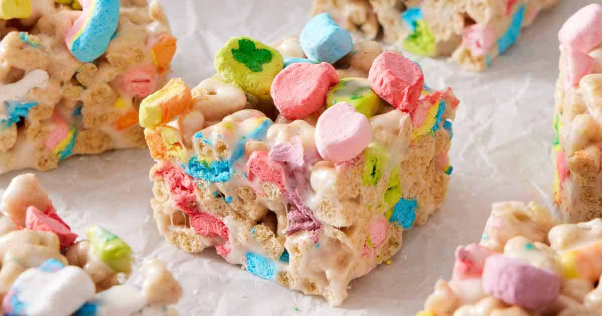 Lucky Charms Treats Recipe - Preppy Kitchen