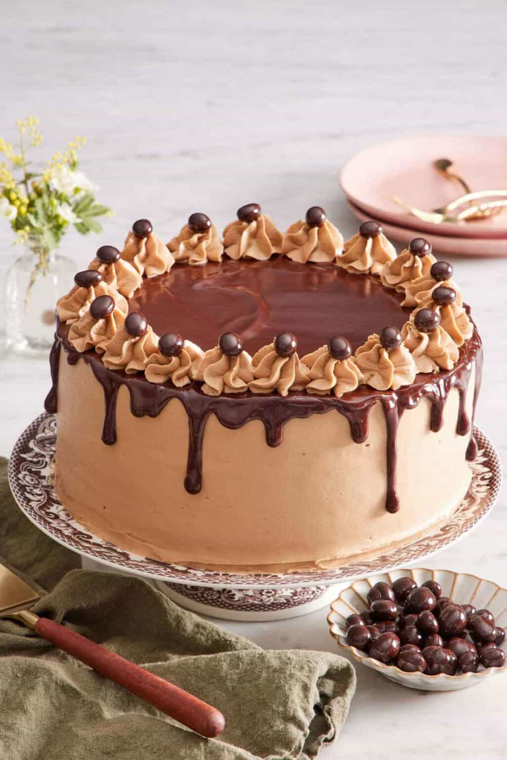 Mocha Cake Recipe - Preppy Kitchen