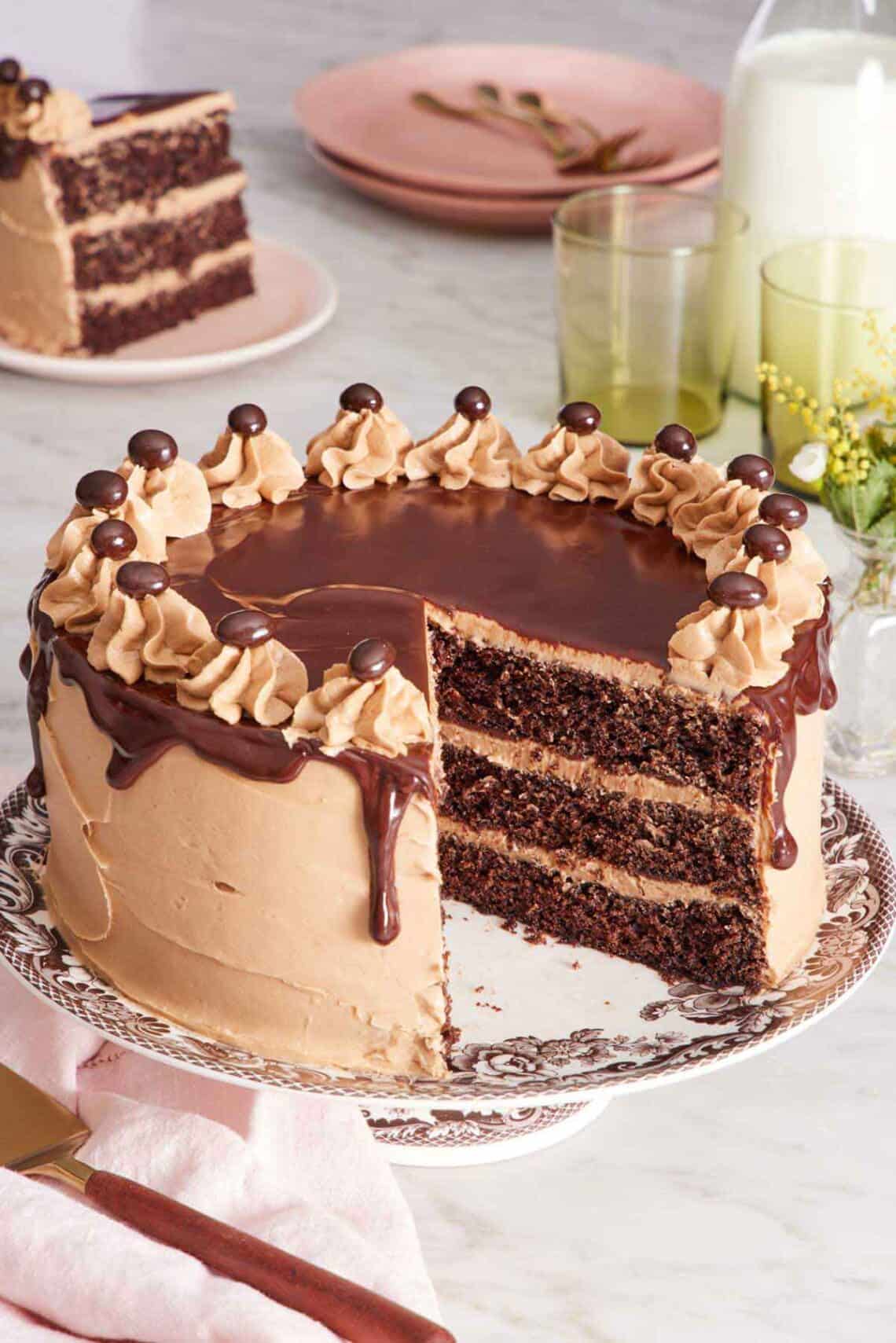 Mocha Cake Recipe - Preppy Kitchen