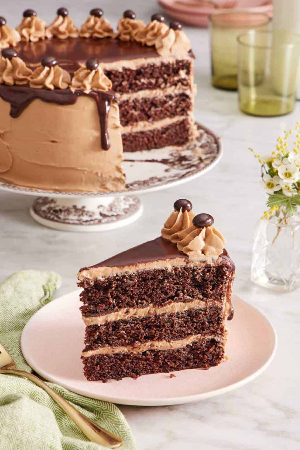 Mocha Cake Recipe - Preppy Kitchen