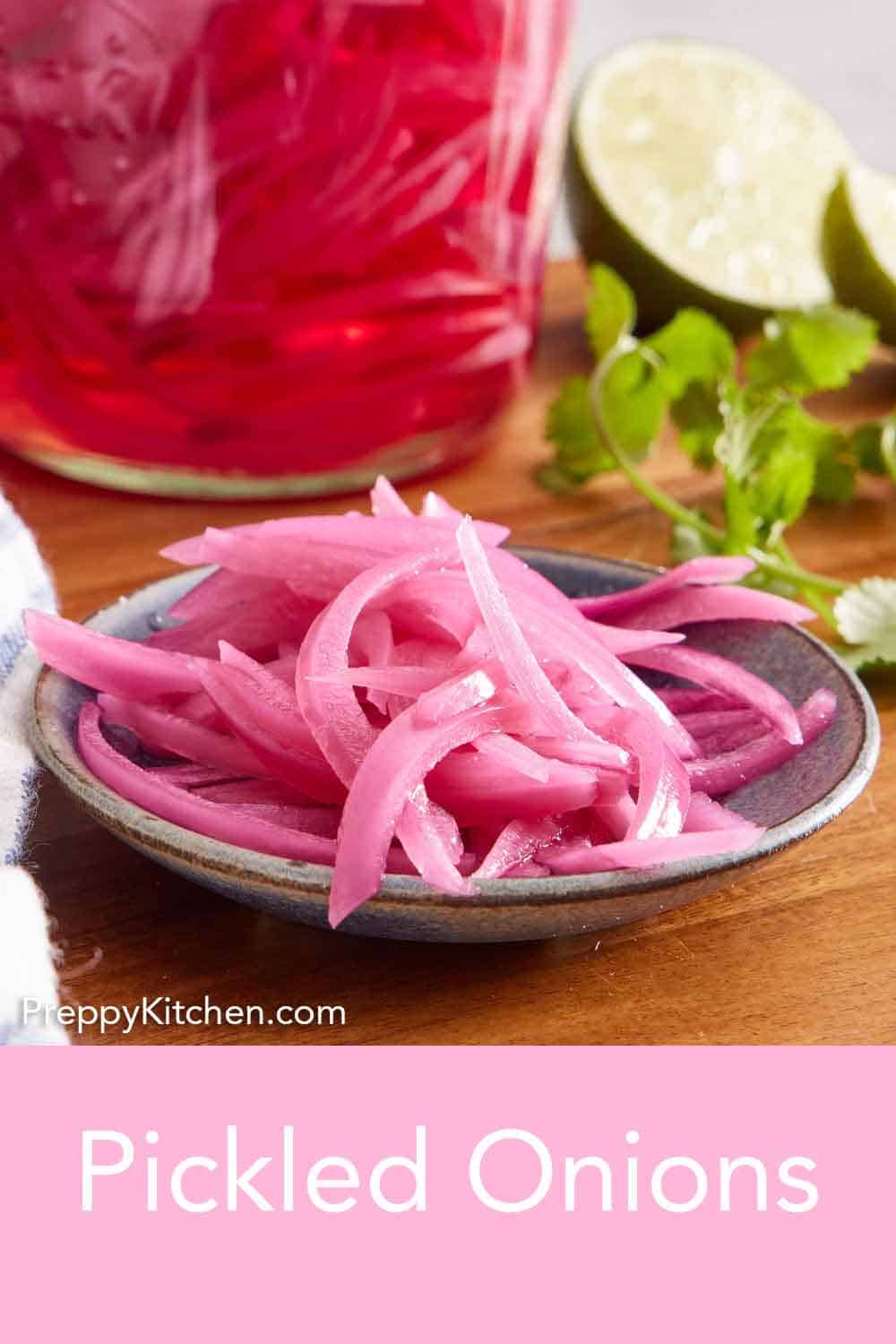 Pickled Red Onions Recipe - Preppy Kitchen