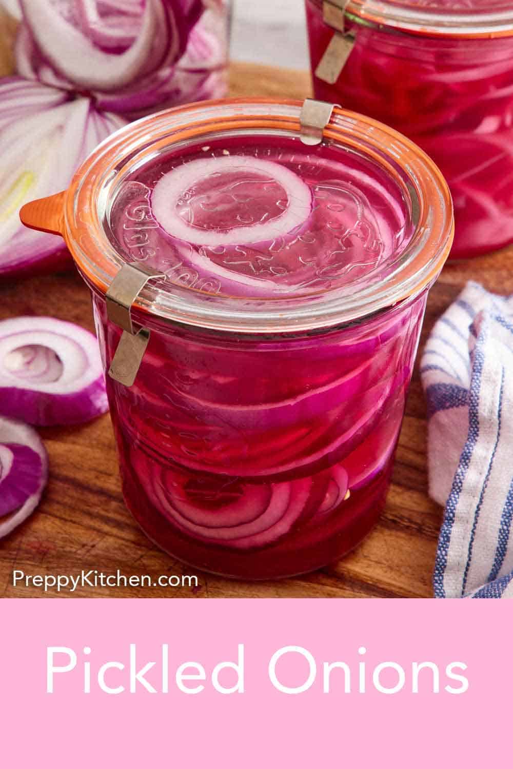 Pickled Red Onions Recipe - Preppy Kitchen