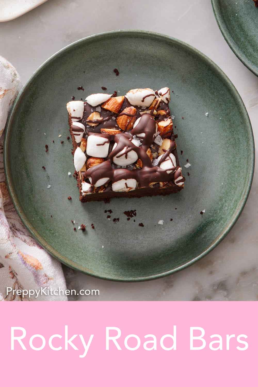 Rocky Road Bars Recipe - Preppy Kitchen