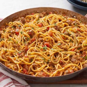 Taco Spaghetti Recipe - Preppy Kitchen