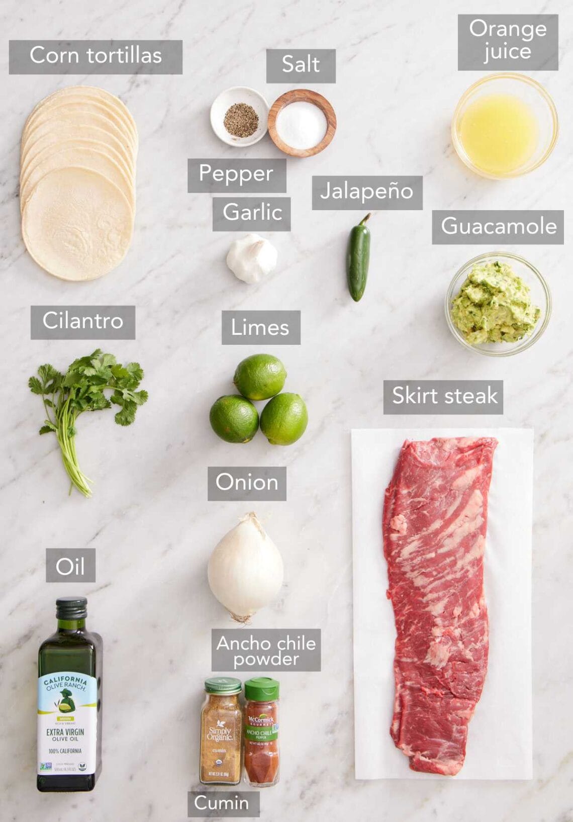 Carne Asada Tacos - Preppy Kitchen