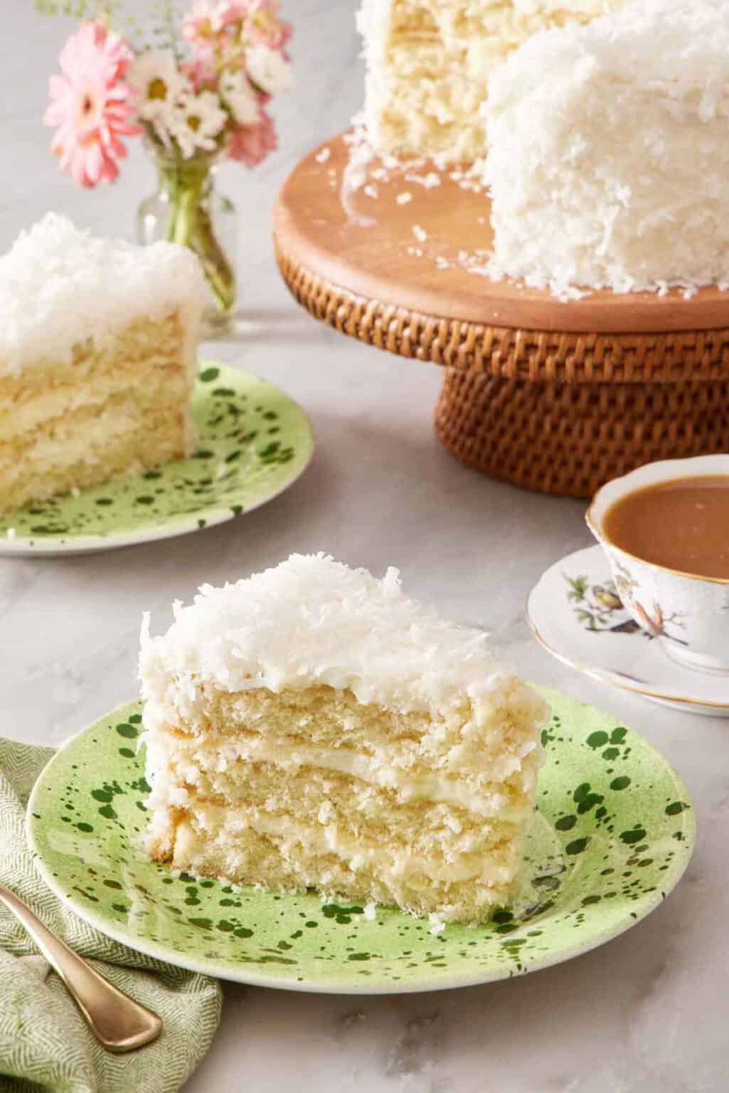 Moist Coconut Cake - Preppy Kitchen