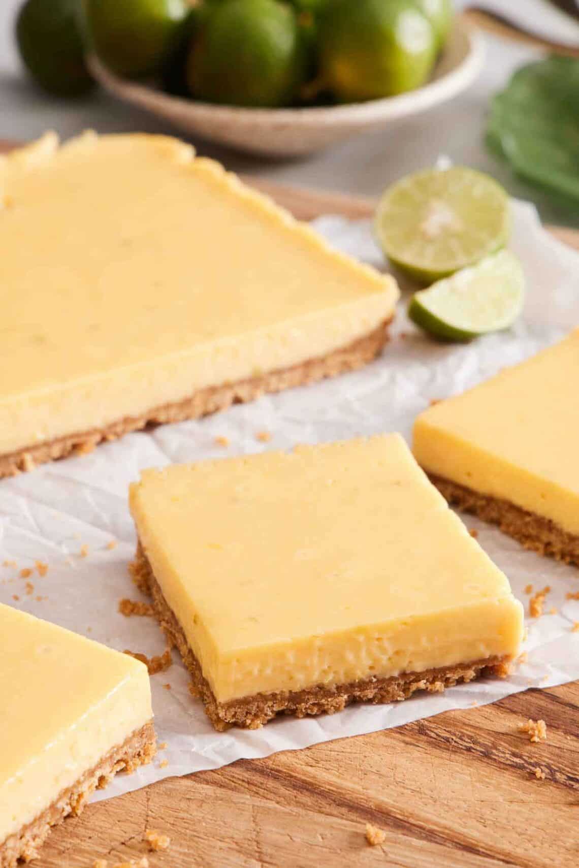 Easy Key Lime Pie Bars - Preppy Kitchen