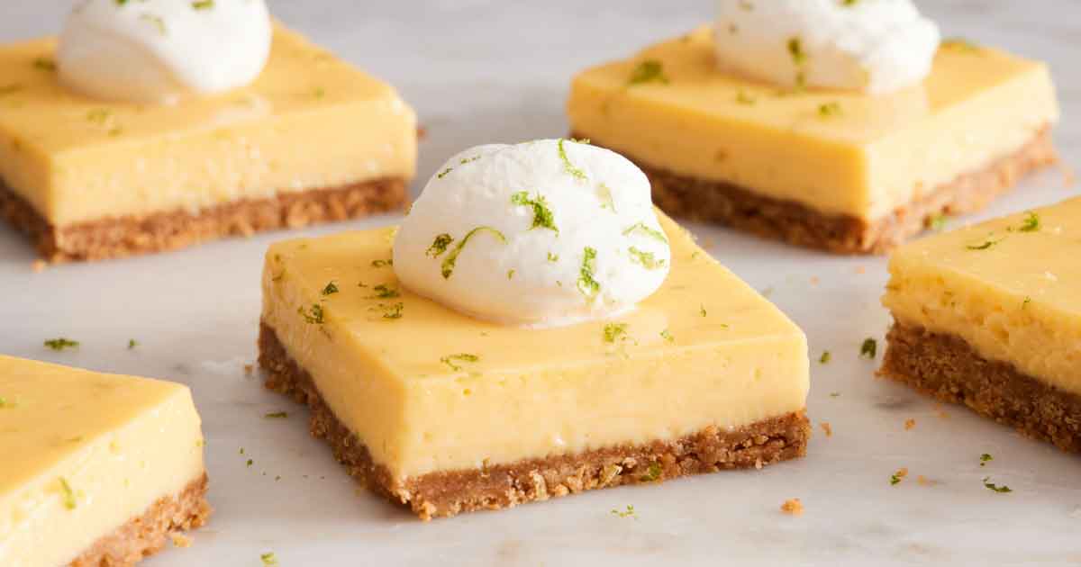 Easy Key Lime Pie Bars - Preppy Kitchen