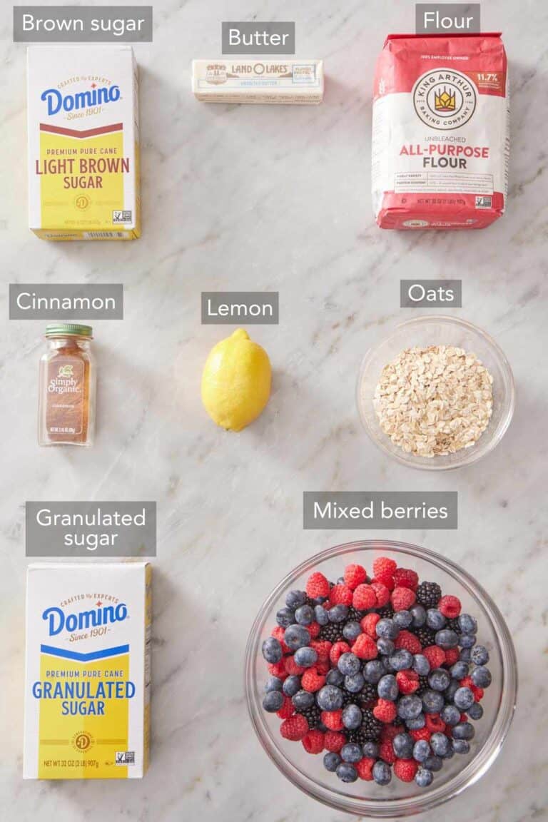 Triple Berry Crisp Recipe - Preppy Kitchen