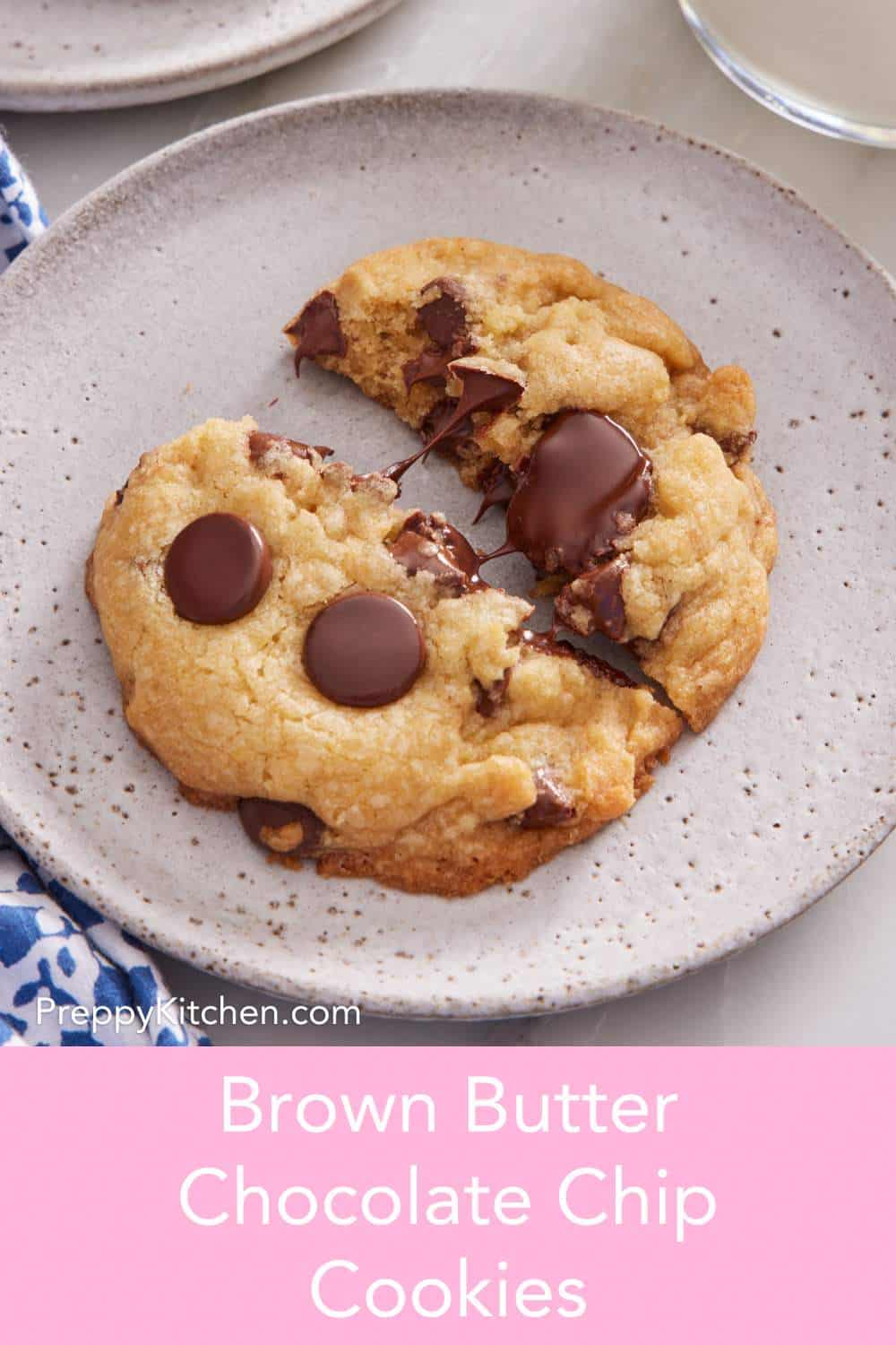 Brown Butter Chocolate Chip Cookies - Preppy Kitchen