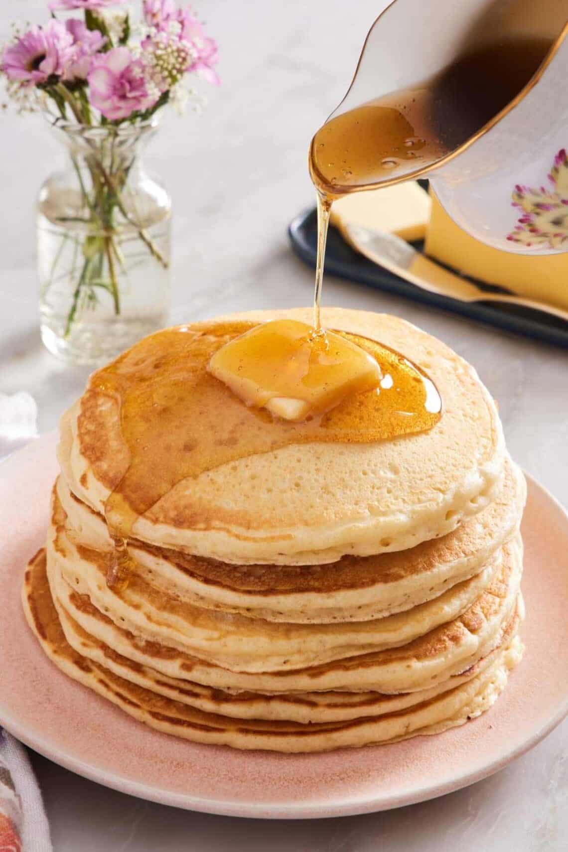Best Buttermilk Pancakes Recipe - Preppy Kitchen