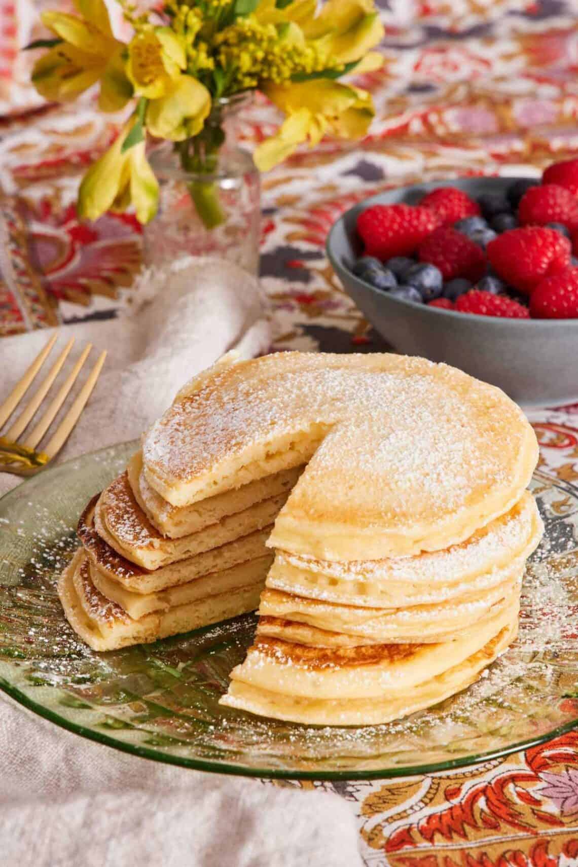 Cottage Cheese Pancakes - Preppy Kitchen