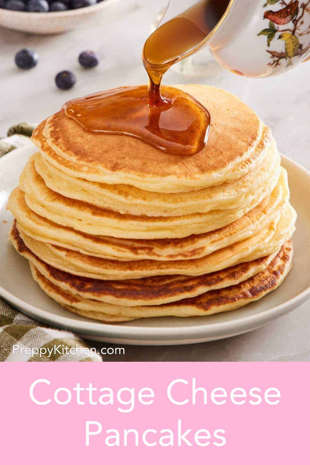 Cottage Cheese Pancakes - Preppy Kitchen