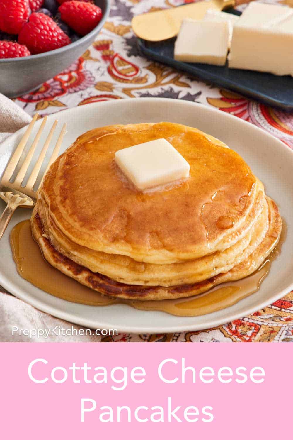 Cottage Cheese Pancakes - Preppy Kitchen