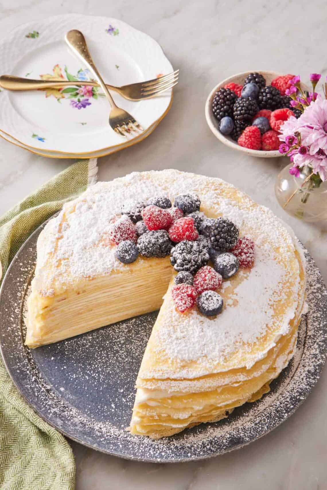 Crepe Cake Recipe - Preppy Kitchen
