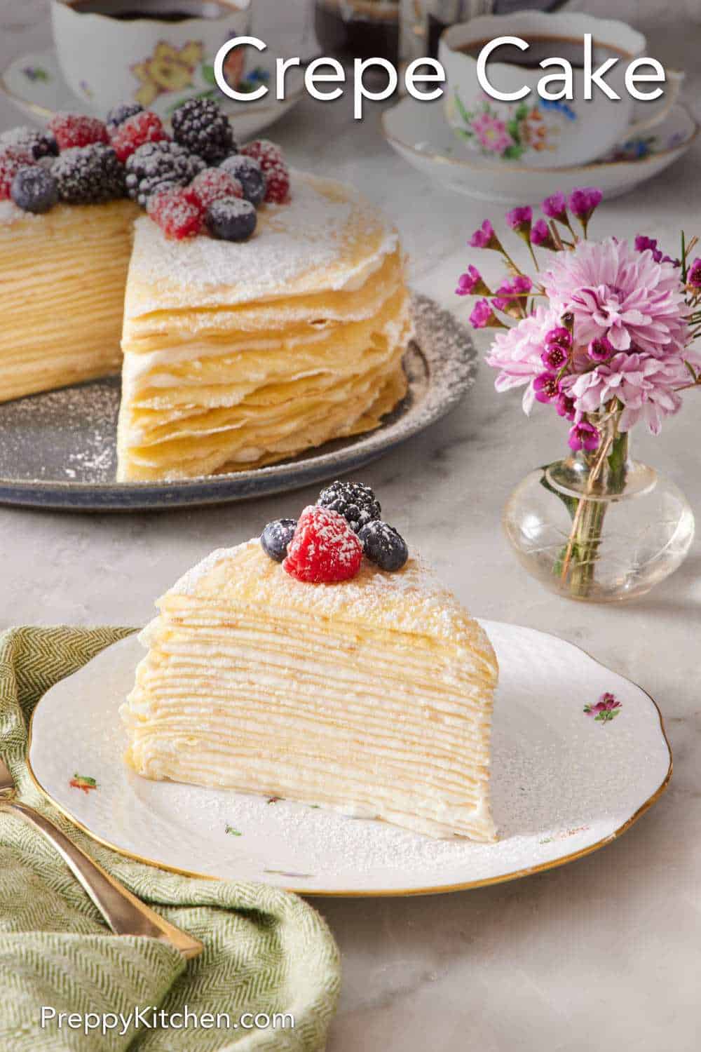 Crepe Cake Recipe - Preppy Kitchen