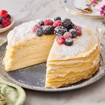Crepe Cake Recipe - Preppy Kitchen