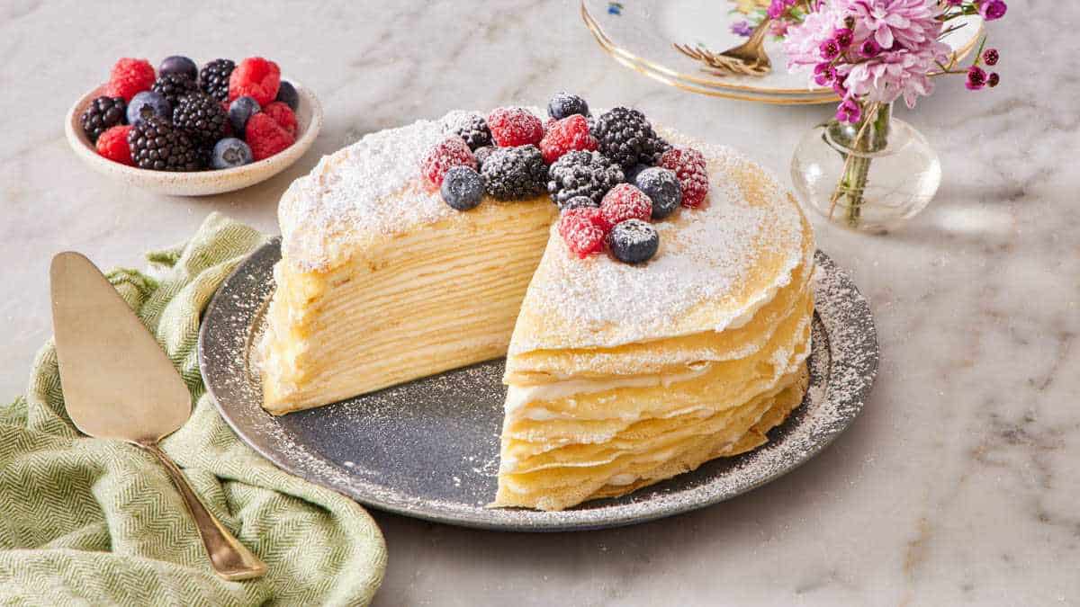 Crepe Cake Recipe - Preppy Kitchen