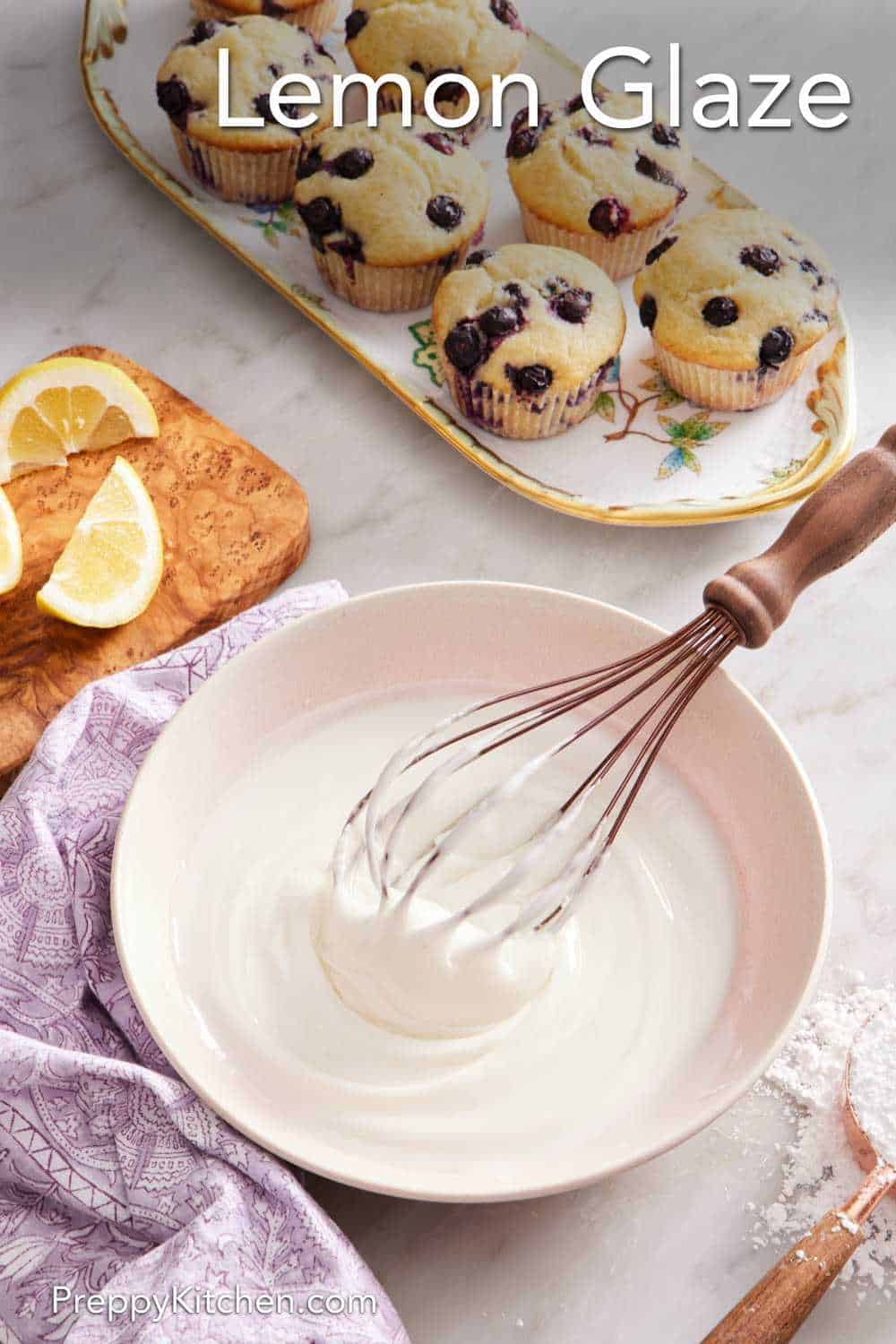 Easy Lemon Glaze Recipe - Preppy Kitchen