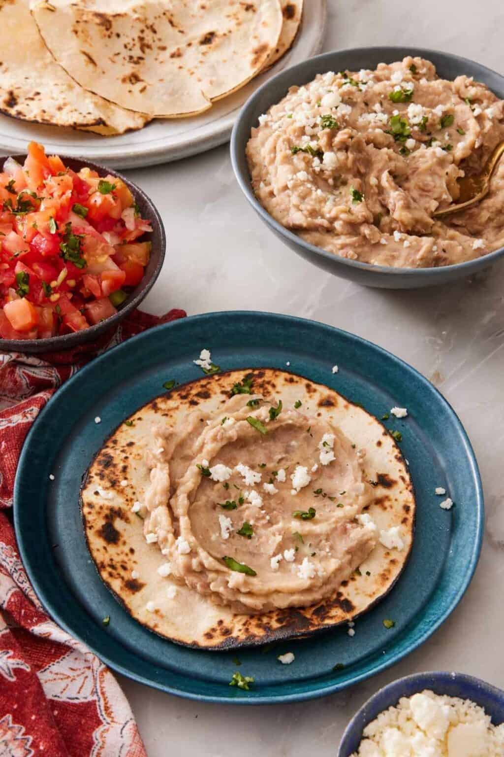 Homemade Refried Beans Recipe - Preppy Kitchen