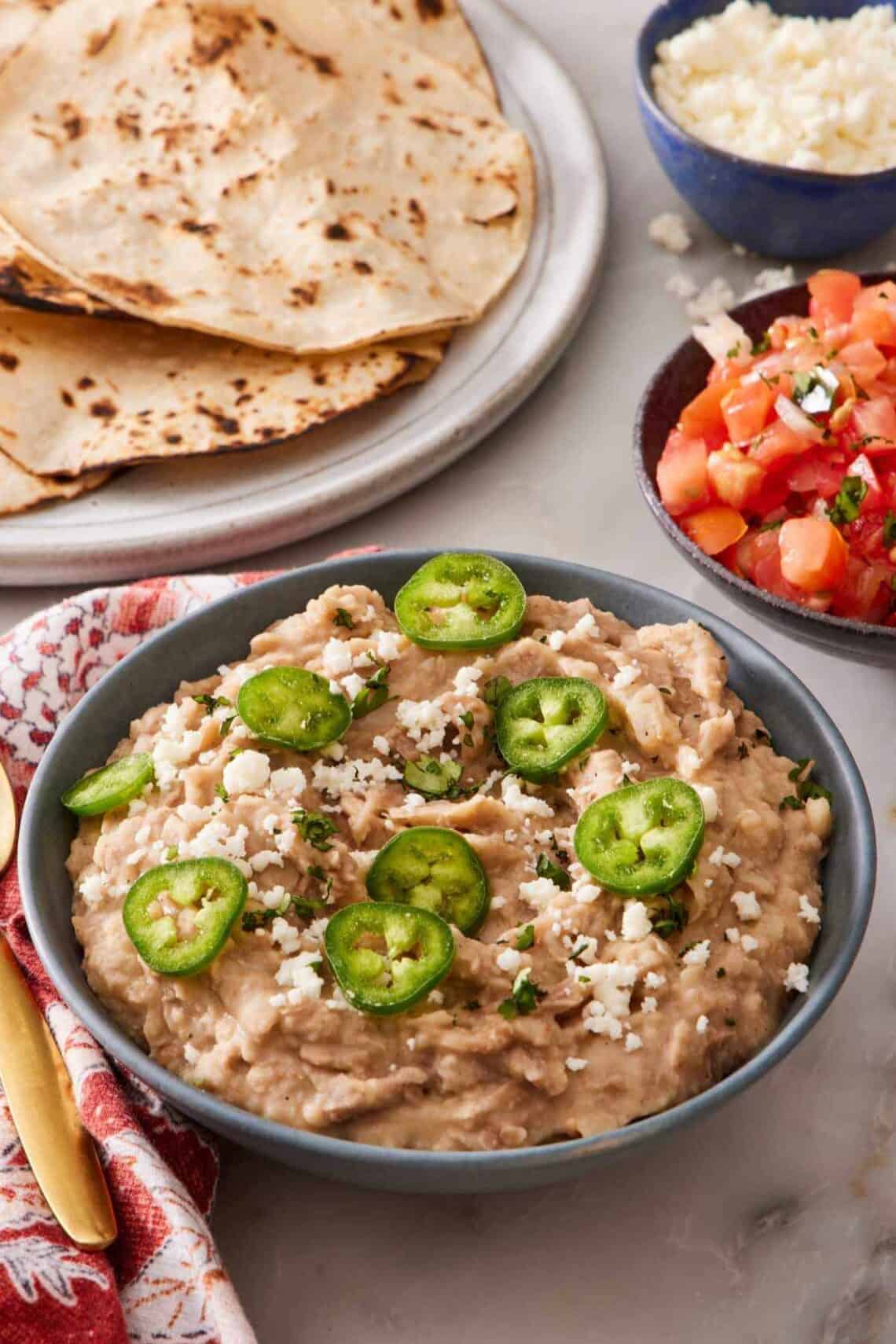 Homemade Refried Beans Recipe - Preppy Kitchen