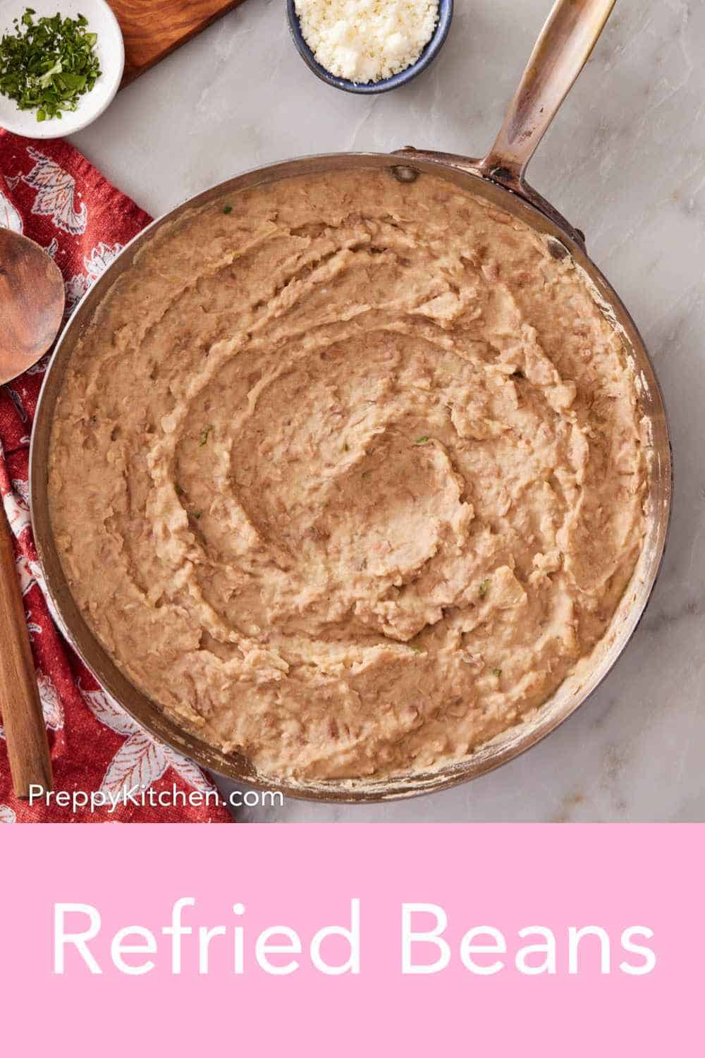 Homemade Refried Beans Recipe - Preppy Kitchen