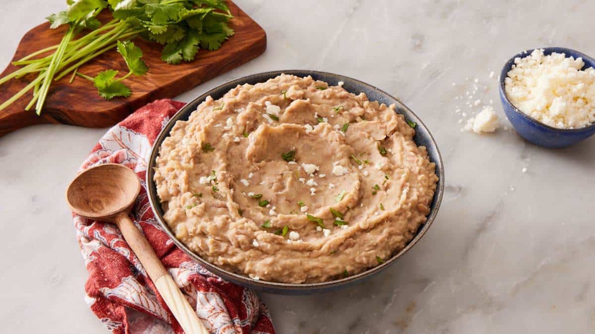 Homemade Refried Beans Recipe - Preppy Kitchen