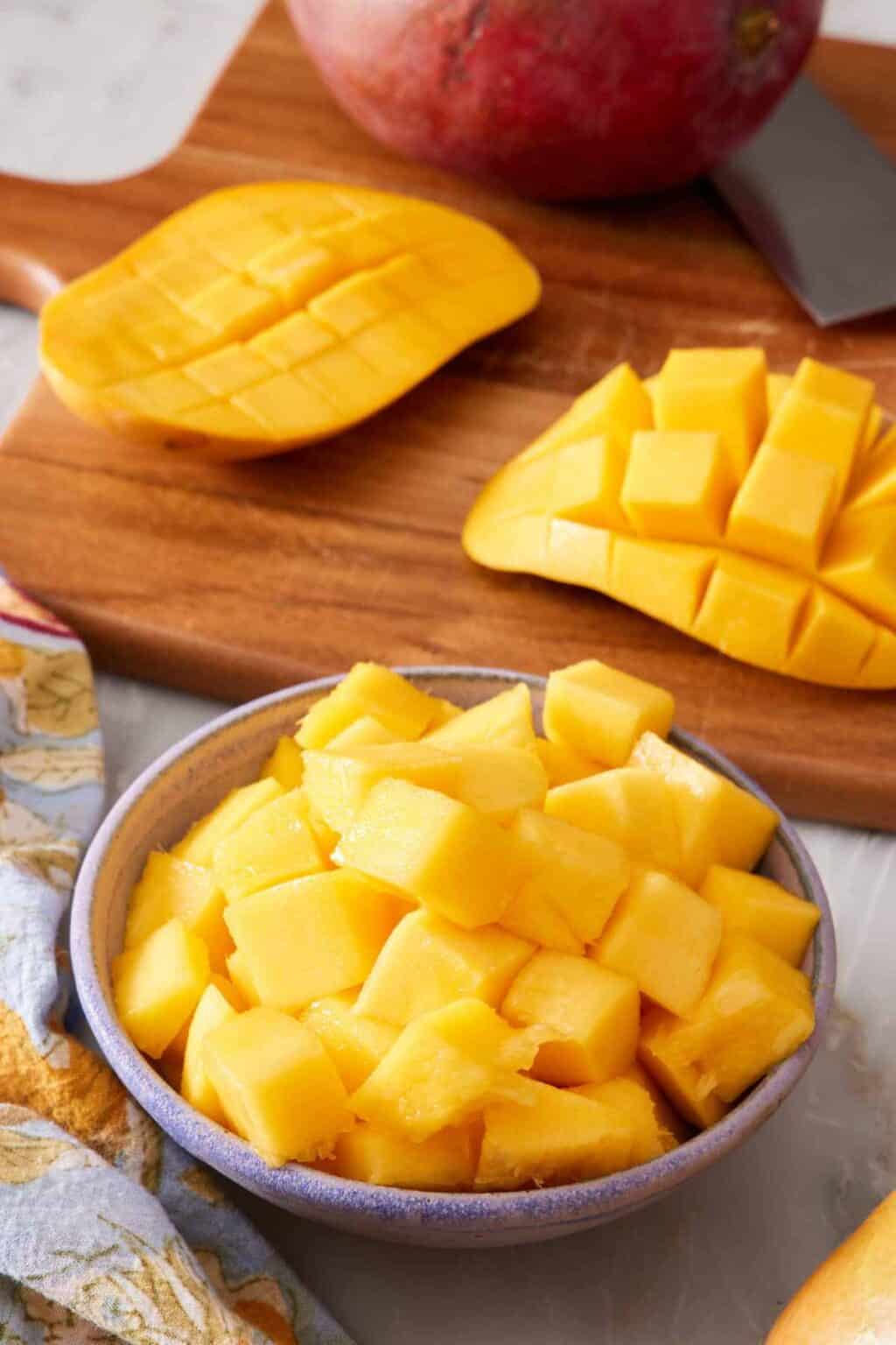 How To Cut A Mango - Preppy Kitchen