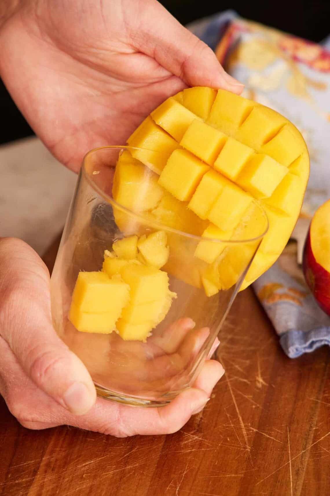 How To Cut A Mango - Preppy Kitchen