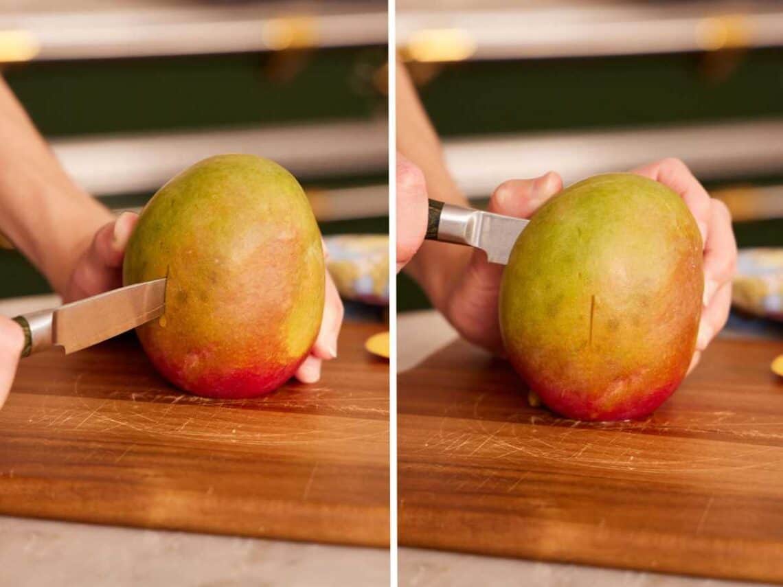 How To Cut A Mango - Preppy Kitchen