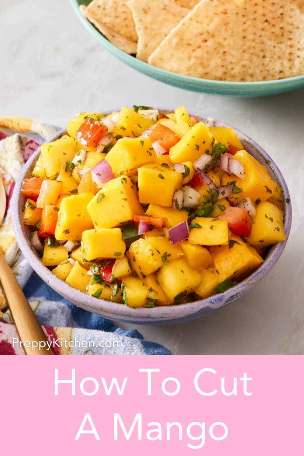 How To Cut A Mango - Preppy Kitchen