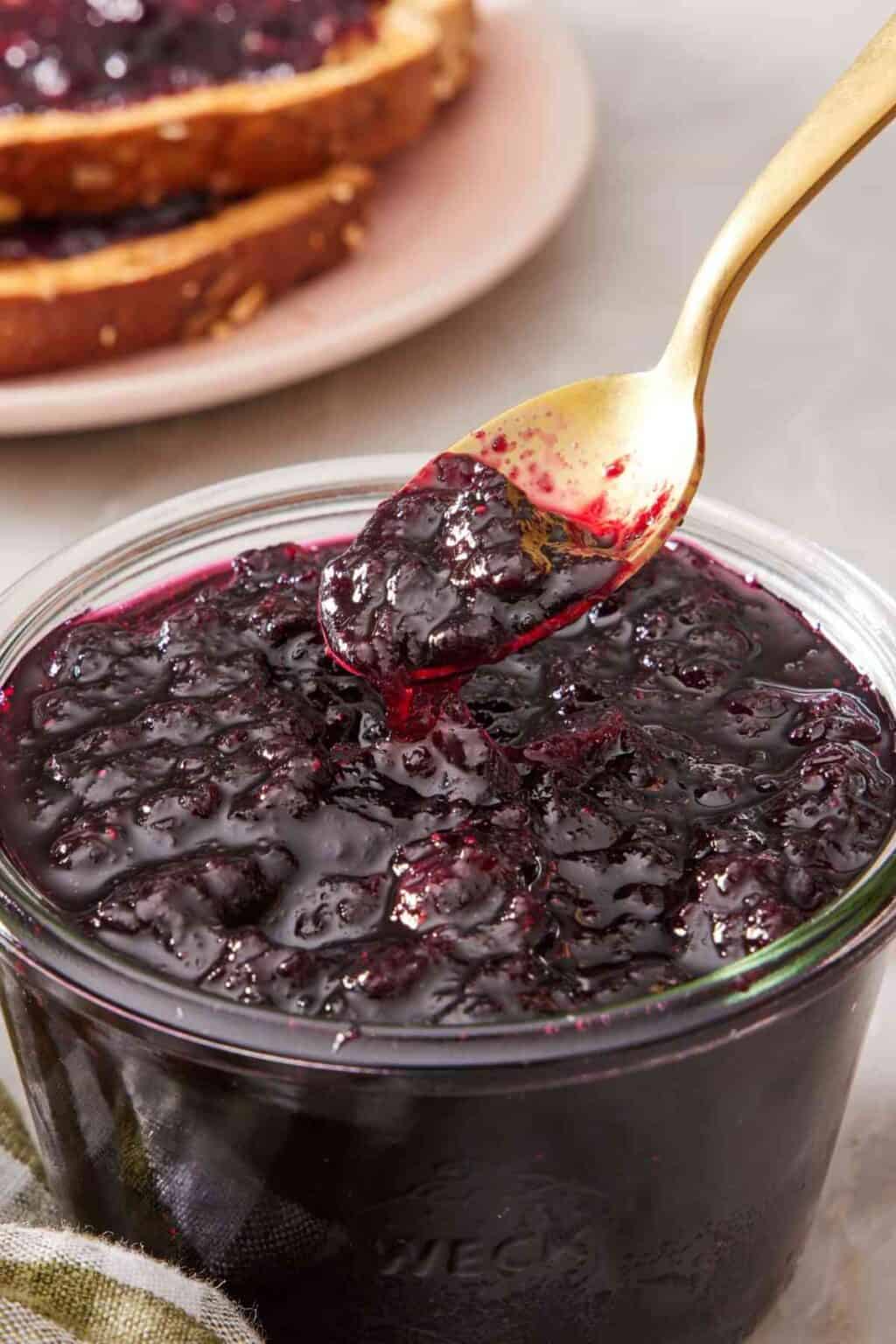 Easy Blueberry Jam Recipe - Preppy Kitchen