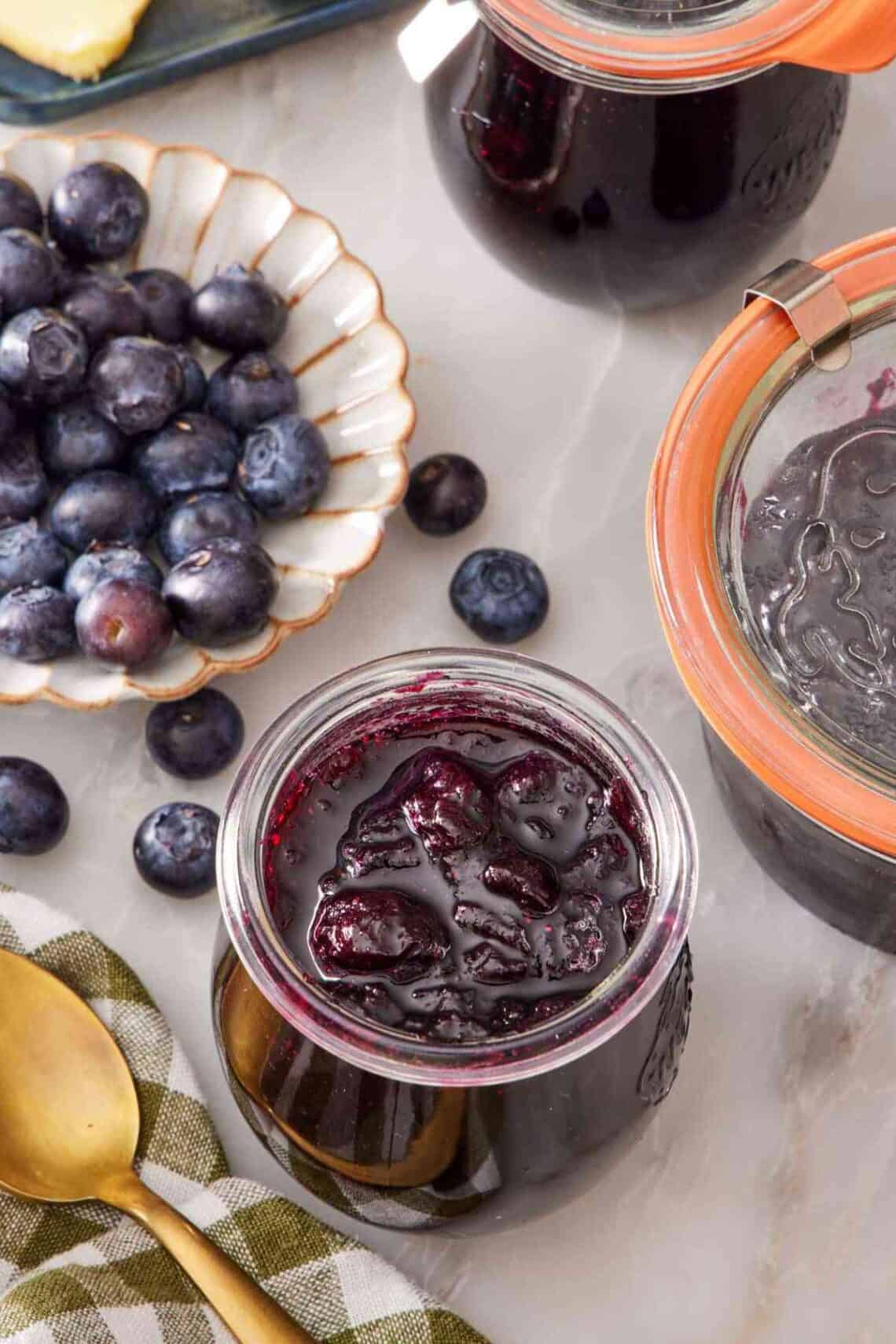 Easy Blueberry Jam Recipe - Preppy Kitchen