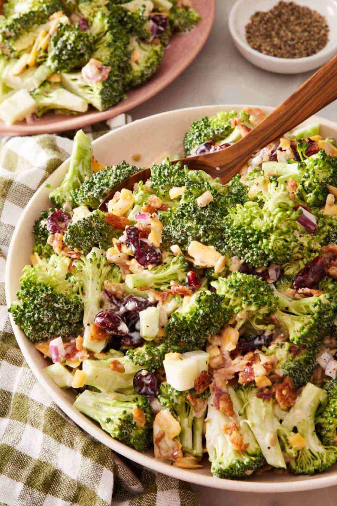 Easy Broccoli Salad Recipe - Preppy Kitchen