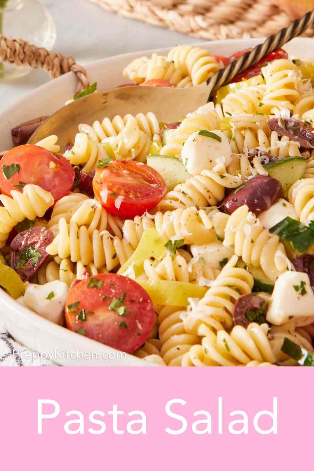 Easy Pasta Salad Recipe - Preppy Kitchen
