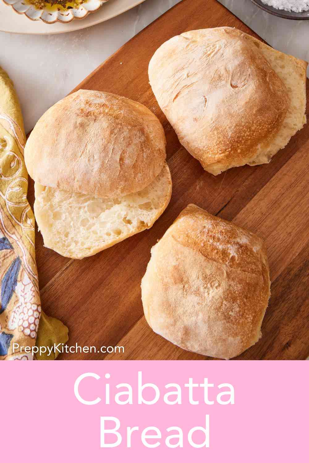 How To Make Ciabatta Bread - Preppy Kitchen
