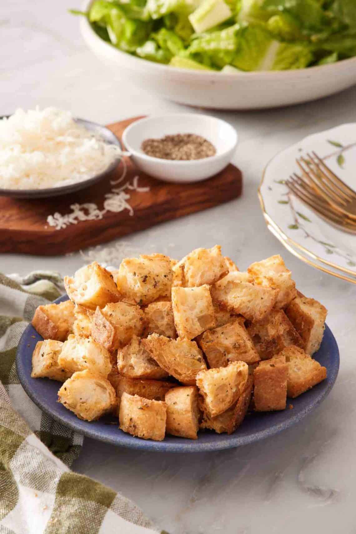 How To Make Homemade Croutons - Preppy Kitchen