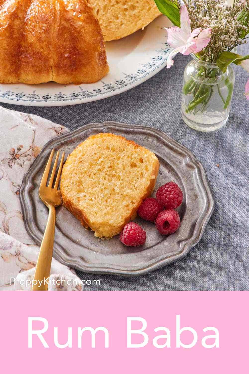 Rum Baba Recipe (Baba au Rhum) - Preppy Kitchen