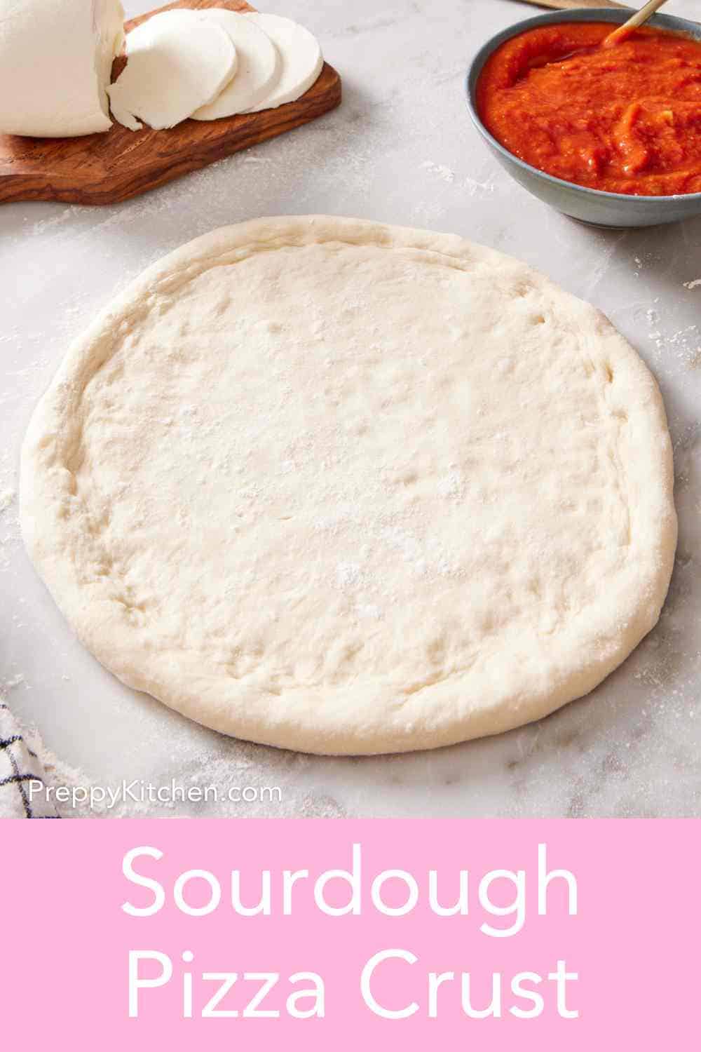 Sourdough Pizza Crust (step-by-step) - Preppy Kitchen