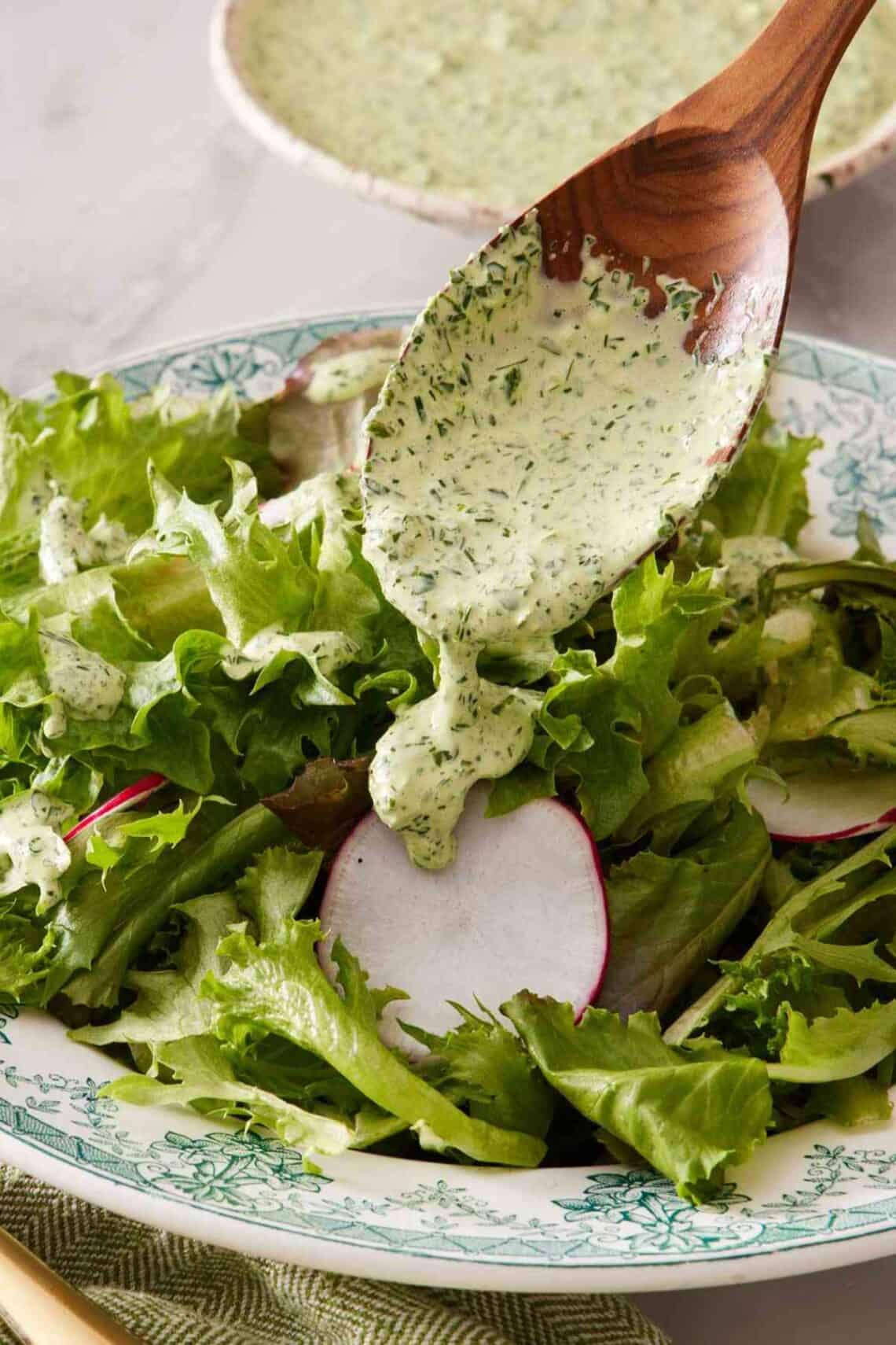 Green Goddess Dressing Recipe - Preppy Kitchen