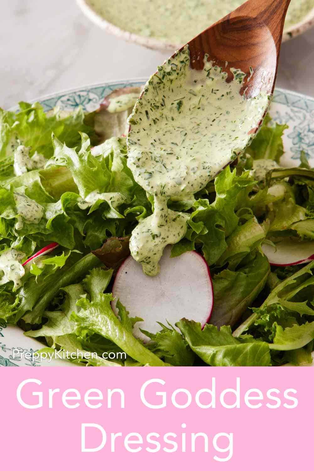 Green Goddess Dressing Recipe - Preppy Kitchen