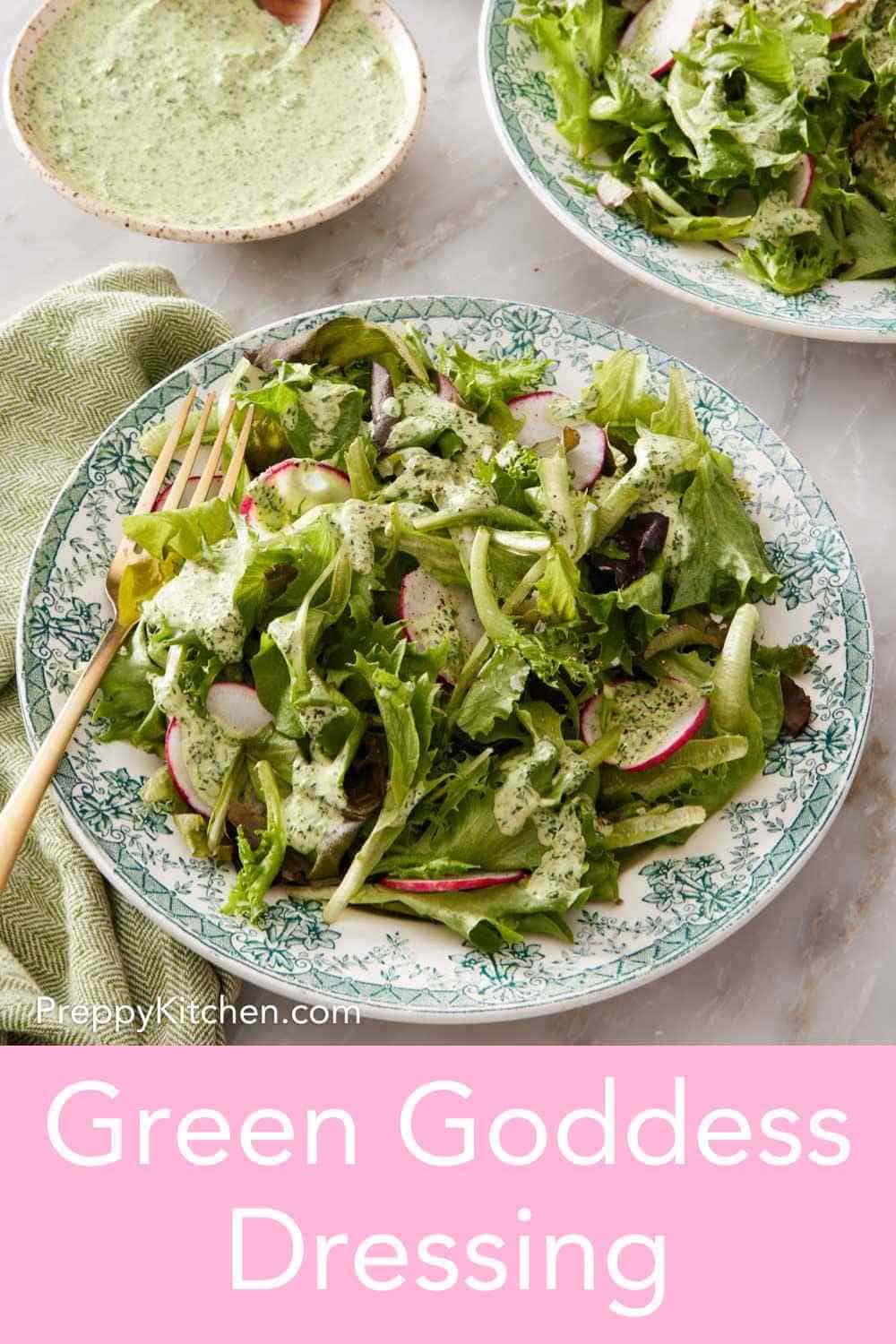 Green Goddess Dressing Recipe - Preppy Kitchen
