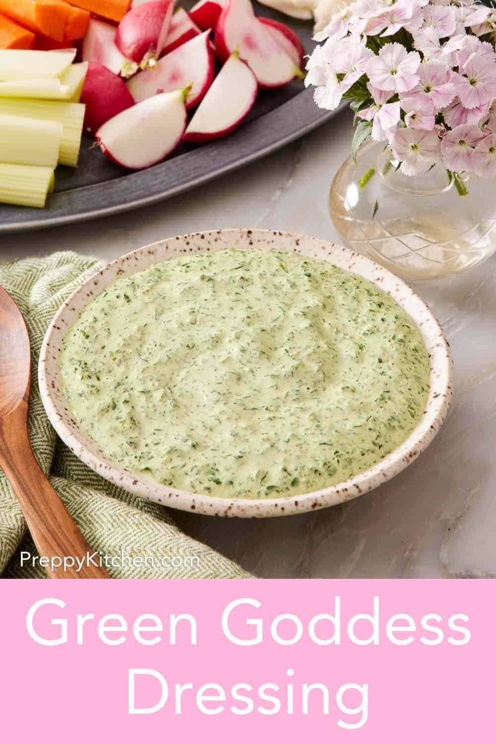 Green Goddess Dressing Recipe - Preppy Kitchen
