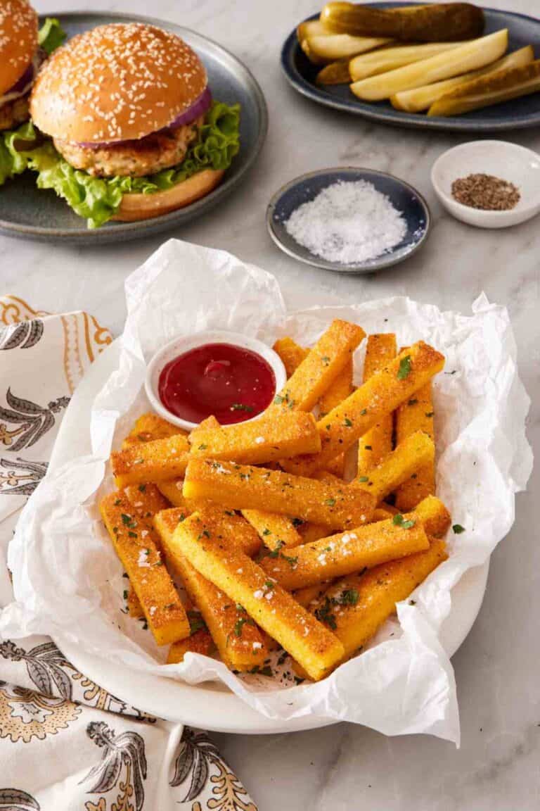 Crispy Baked Polenta Fries - Preppy Kitchen