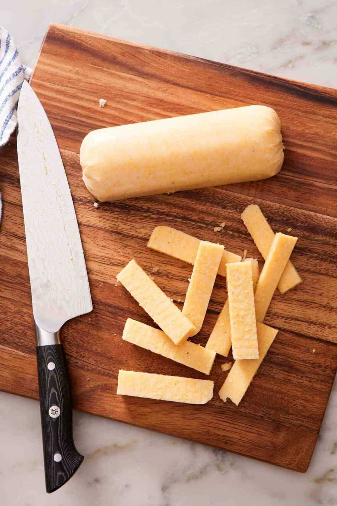 Crispy Baked Polenta Fries - Preppy Kitchen