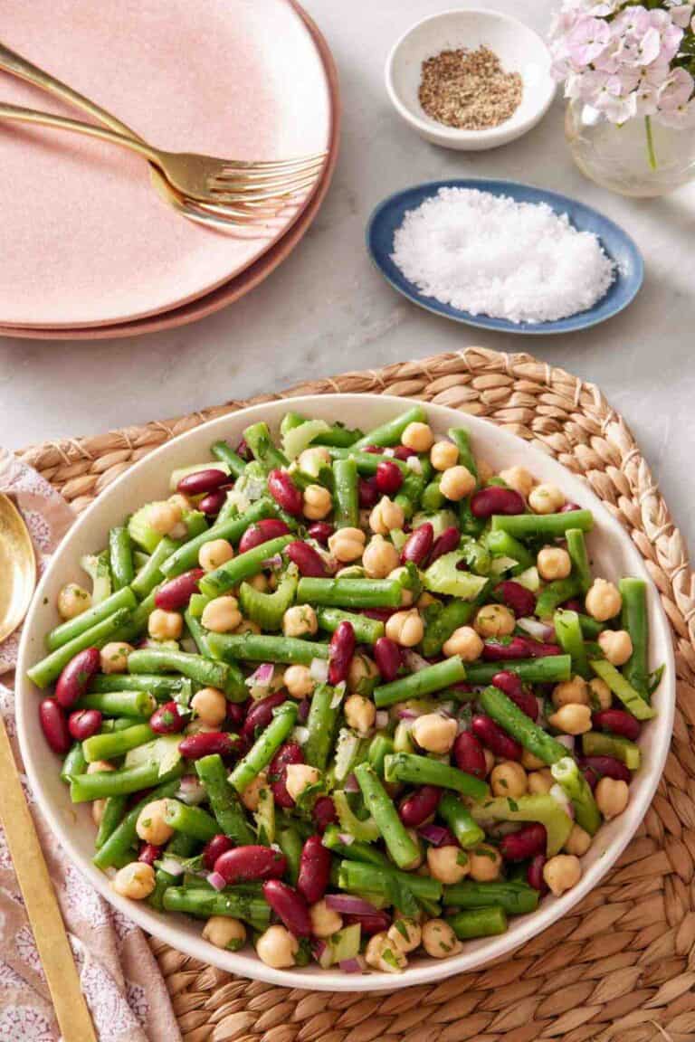 Classic Three Bean Salad Recipe - Preppy Kitchen