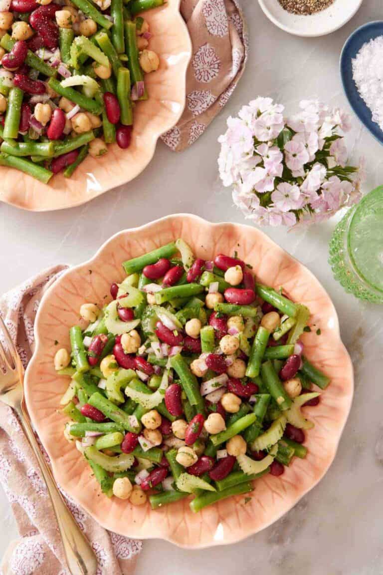 Classic Three Bean Salad Recipe - Preppy Kitchen