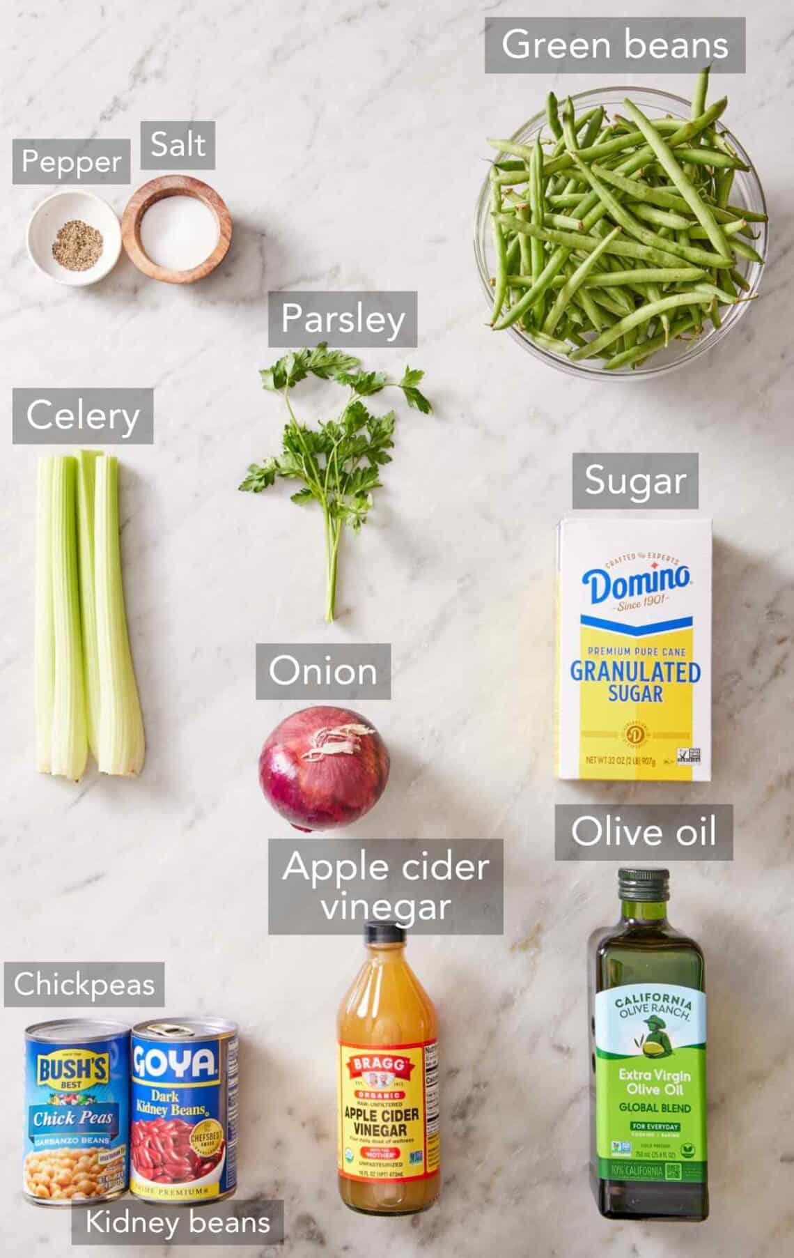 Classic Three Bean Salad Recipe - Preppy Kitchen